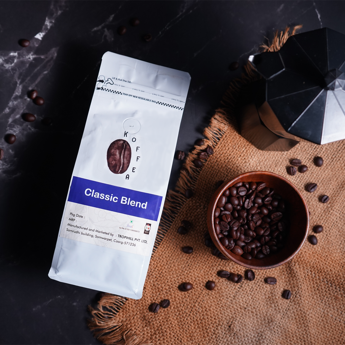 Roasted Coffee Bean | Classic Blend - Koffea