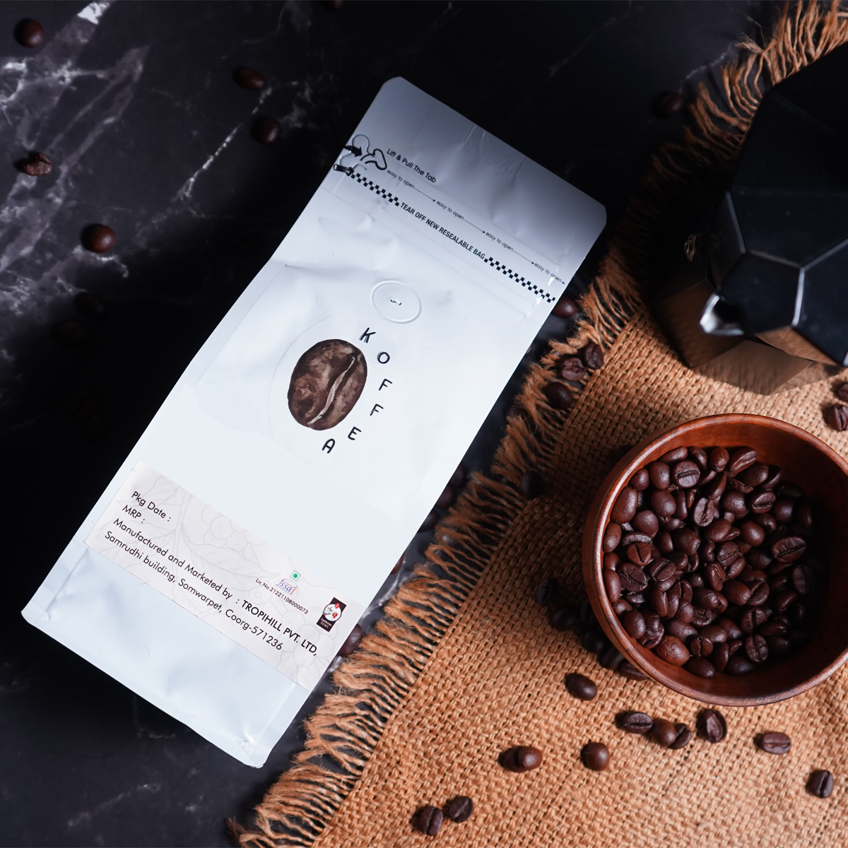 Custom Coffee (Pure Coffee) - Koffea